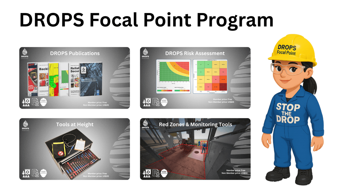 DROPS Focal Point Program | Drop object prevention | Drops Forum